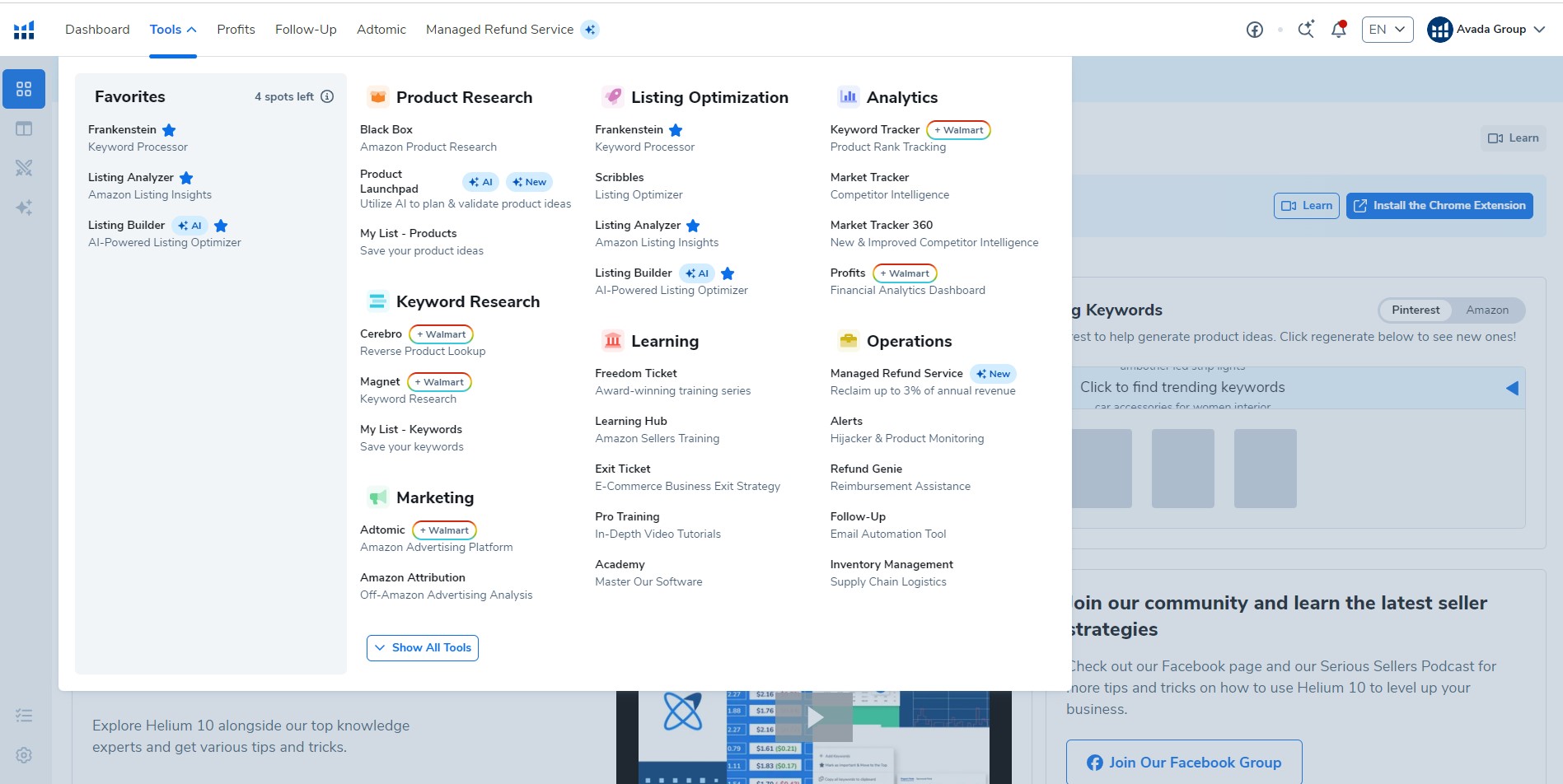 Helium 10 Review: The Best Tool For Amazon Sellers in 2025? - Avada